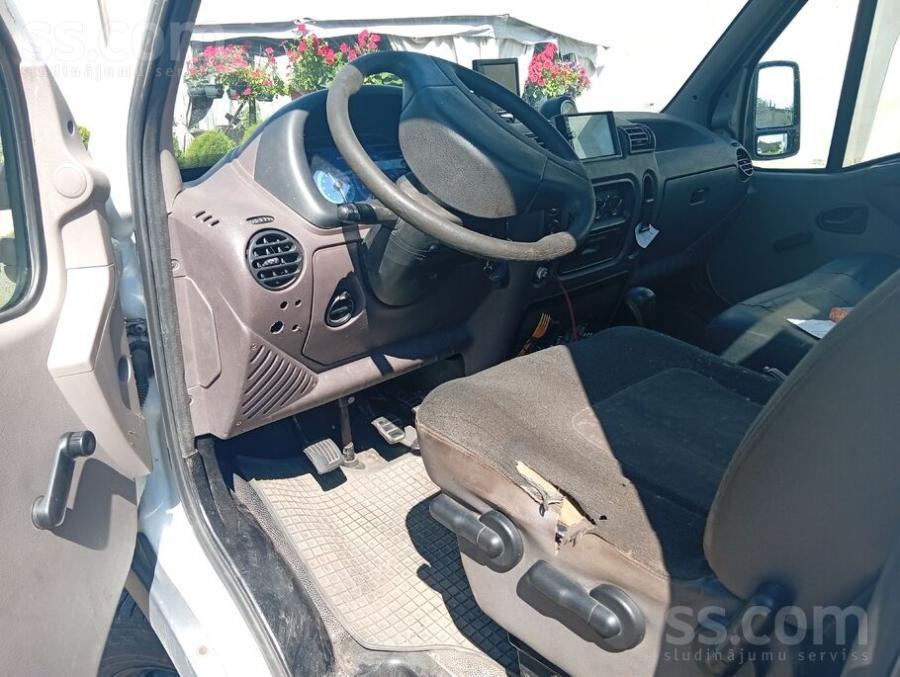 Balts Opel Movano 2001 Rīga, ar dzinēja tilpumu 2.50 L un nobraukumu 150 tūkst. km par 7000 €, foto 7 vietnē AUTOMOTO.COM.LV
