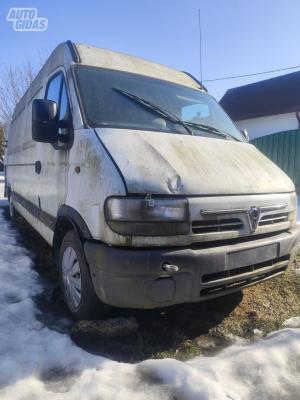 Белый Опель Movano 2003 в Вильнюс, объемом двигателя 2.20 л и пробегом 200 тыс. км за 550 €, фото 1 на AUTOMOTO.COM.LV