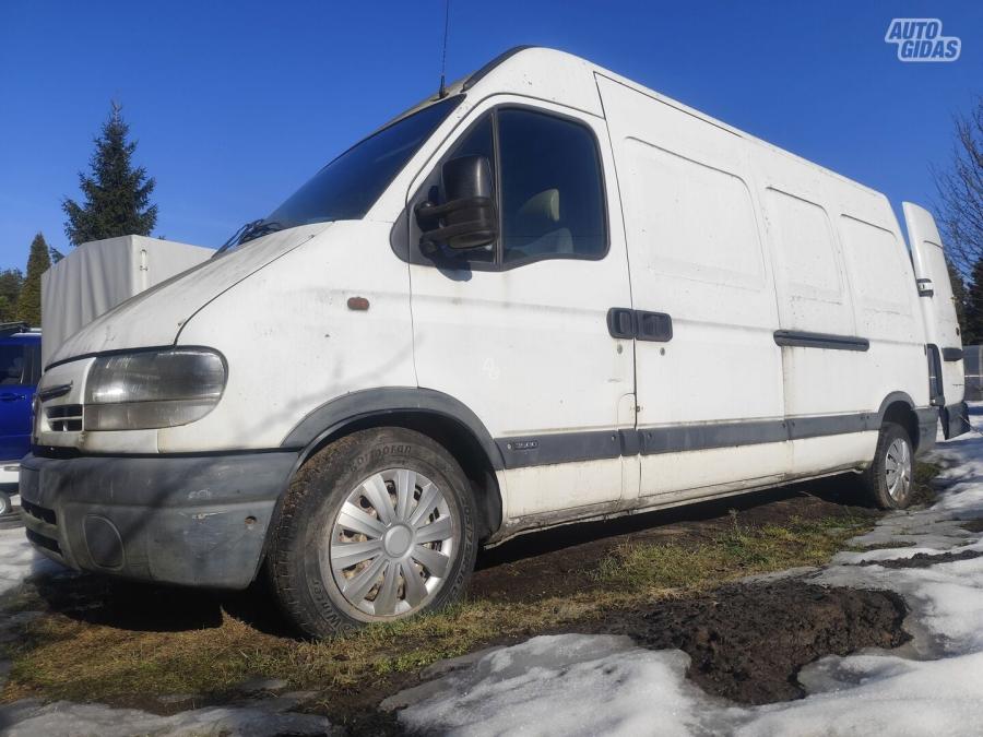Белый Опель Movano 2003 в Вильнюс, объемом двигателя 2.20 л и пробегом 200 тыс. км за 550 €, фото 2 на AUTOMOTO.COM.LV