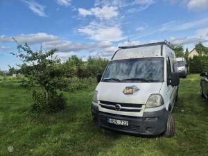 Белый Опель Movano 2008 в Вильнюс, объемом двигателя 2.46 л и пробегом 230 тыс. км за 620 €, фото  на AUTOMOTO.COM.LV