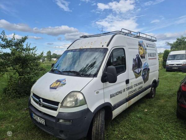 Белый Опель Movano 2008 в Вильнюс, объемом двигателя 2.46 л и пробегом 230 тыс. км за 620 €, фото 2 на AUTOMOTO.COM.LV