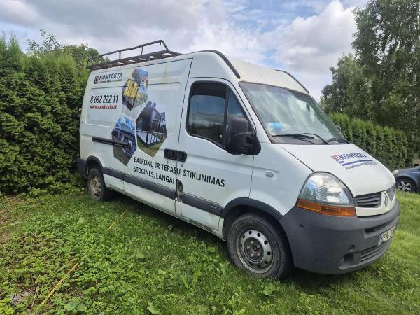 Белый Опель Movano 2008 в Вильнюс, объемом двигателя 2.46 л и пробегом 230 тыс. км за 620 €, фото 9 на AUTOMOTO.COM.LV