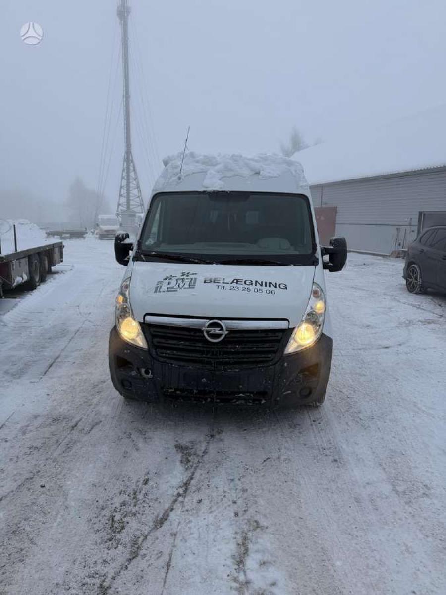 White Opel Movano 2011 in Taurage, with an engine capacity of 2.30 L and mileage of 183 thousand km for 4800 €, photo 1 on AUTOMOTO.COM.LV
