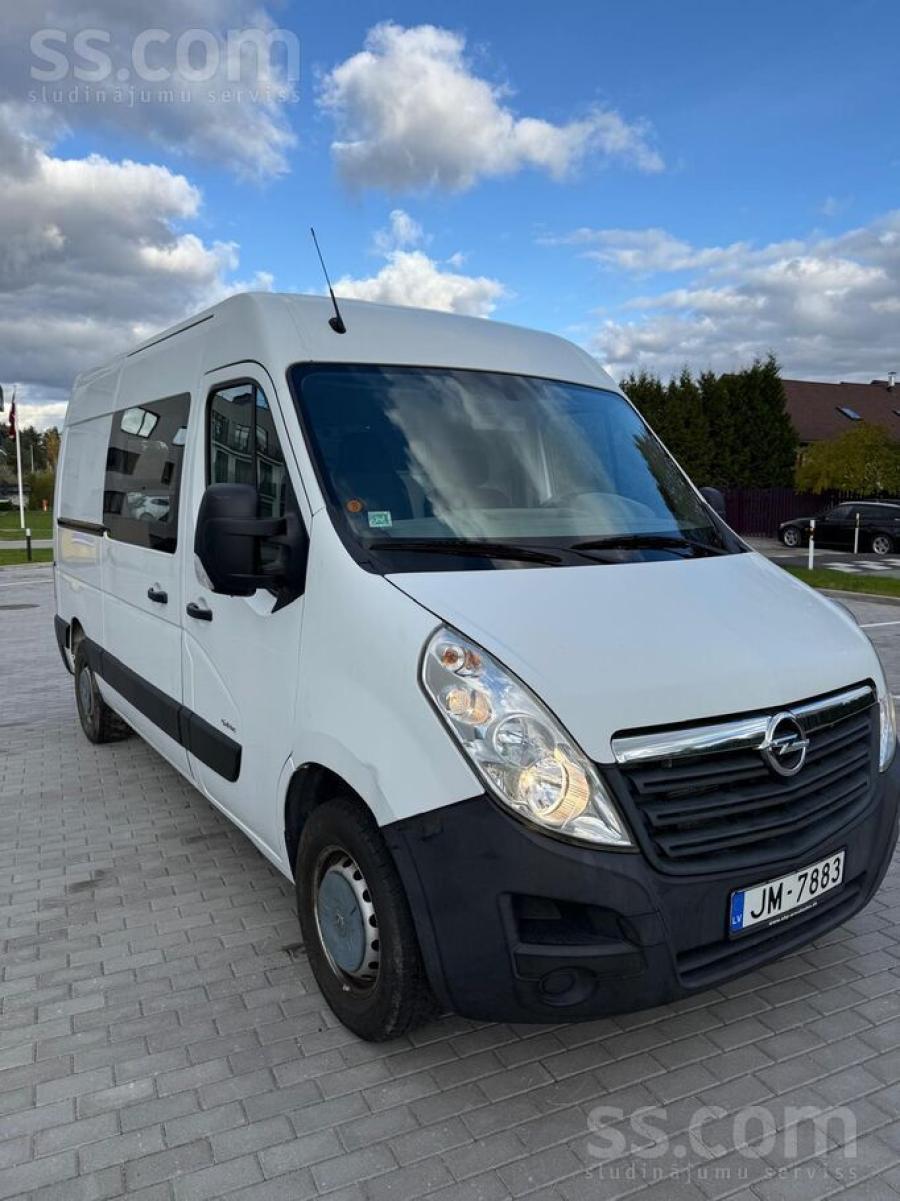 Balts Opel Movano 2011 Rīga, ar dzinēja tilpumu 2.30 L un nobraukumu 104 tūkst. km par 10500 €, foto 1 vietnē AUTOMOTO.COM.LV