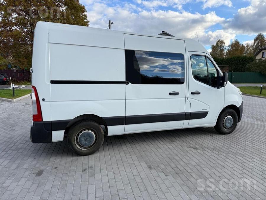 Balts Opel Movano 2011 Rīga, ar dzinēja tilpumu 2.30 L un nobraukumu 104 tūkst. km par 10500 €, foto 4 vietnē AUTOMOTO.COM.LV