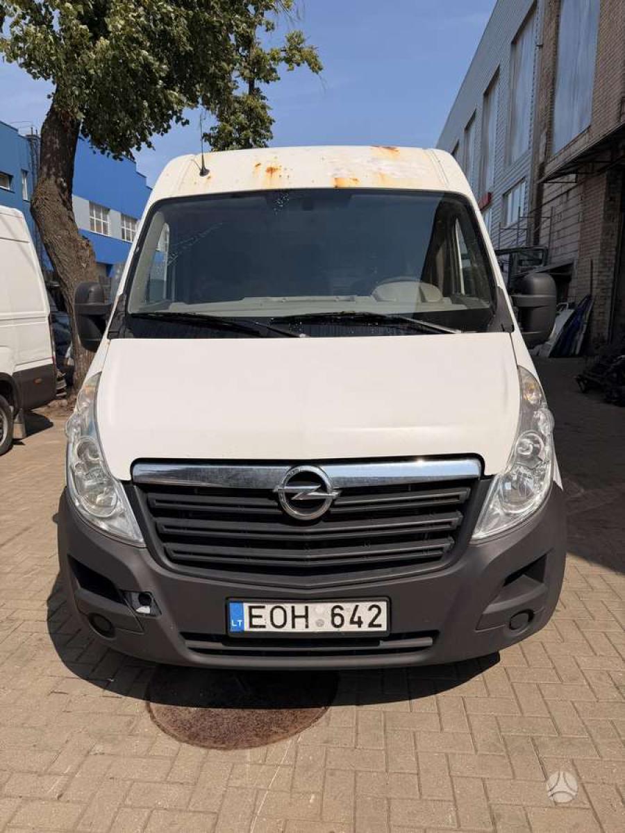 White Opel Movano 2011 in Kaunas, with an engine capacity of 2.30 L and mileage of 748 thousand km for 2700 €, photo 7 on AUTOMOTO.COM.LV