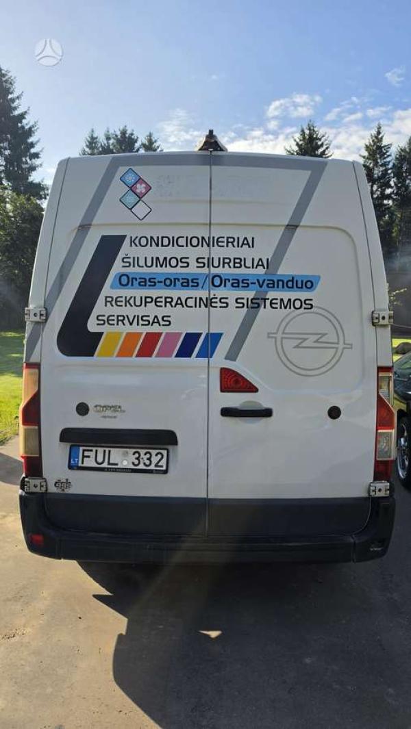 Белый Опель Movano 2011 в Алитус, объемом двигателя 2.30 л и пробегом 780 тыс. км за 3600 €, фото 3 на AUTOMOTO.COM.LV