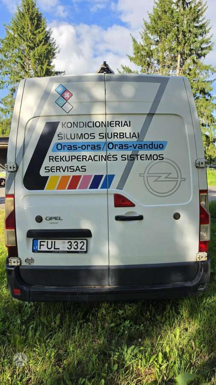 Белый Опель Movano 2011 в Алитус, объемом двигателя 2.30 л и пробегом 780 тыс. км за 3600 €, фото 8 на AUTOMOTO.COM.LV