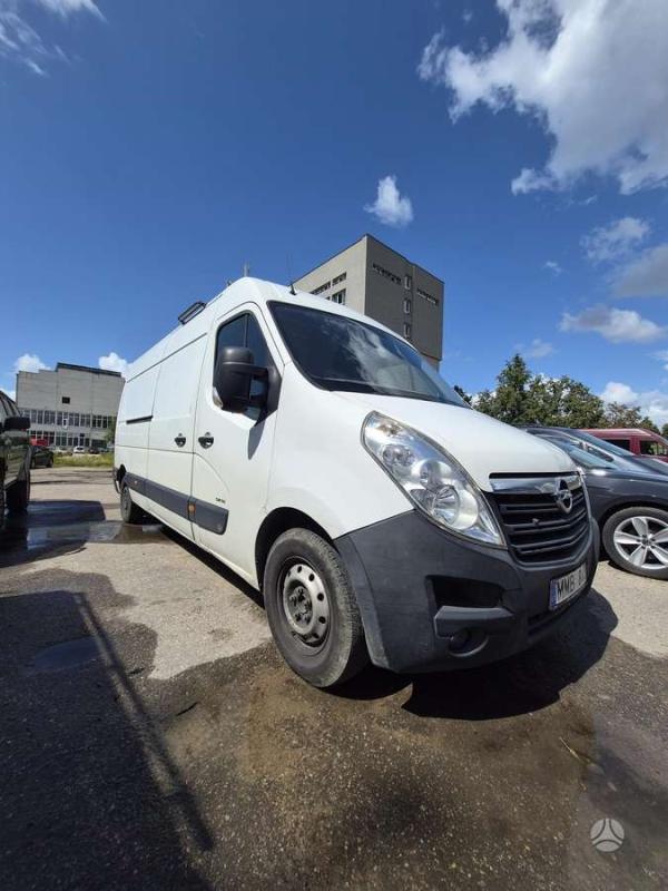 White Opel Movano 2012 in Vilnius, with an engine capacity of 2.30 L and mileage of 345 thousand km for 5000 €, photo 6 on AUTOMOTO.COM.LV