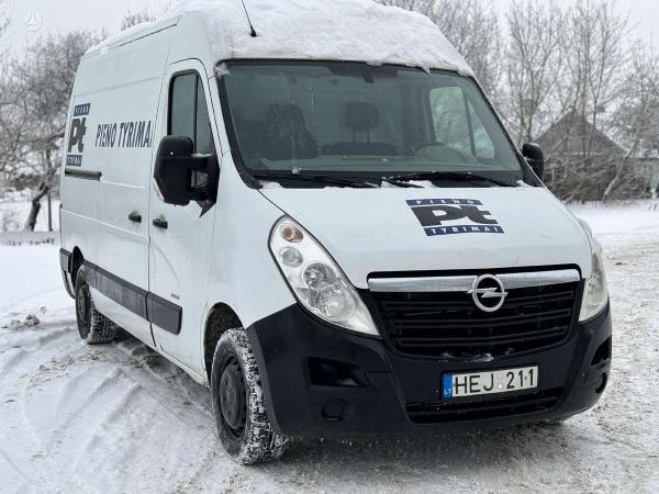 White Opel Movano 2014 in Ukmerge, with an engine capacity of 2.30 L and mileage of 800 thousand km for 3400 €, photo 2 on AUTOMOTO.COM.LV