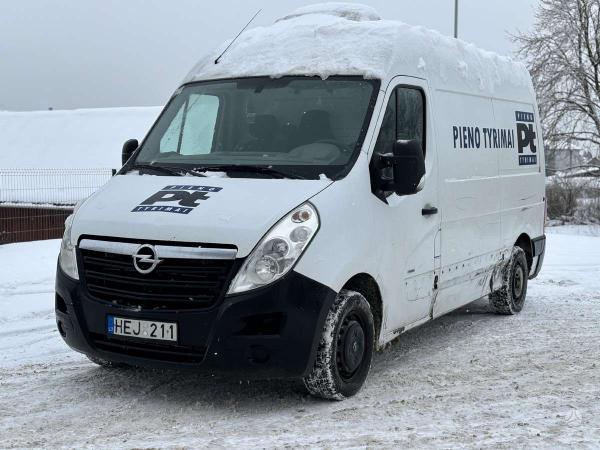 White Opel Movano 2014 in Ukmerge, with an engine capacity of 2.30 L and mileage of 800 thousand km for 3400 €, photo 3 on AUTOMOTO.COM.LV