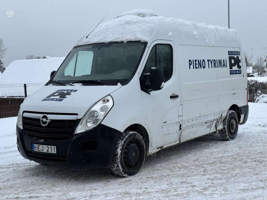 Balts Opel Movano 2014 Ukmergė, ar dzinēja tilpumu 2.30 L un nobraukumu 800 tūkst. km par 3400 €, foto 4 vietnē AUTOMOTO.COM.LV