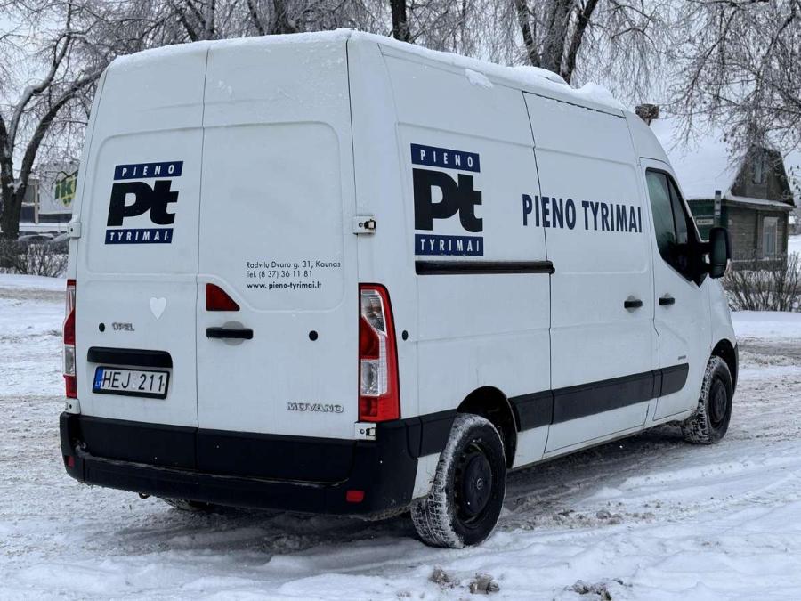 Balts Opel Movano 2014 Ukmergė, ar dzinēja tilpumu 2.30 L un nobraukumu 800 tūkst. km par 3400 €, foto 6 vietnē AUTOMOTO.COM.LV
