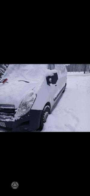 White Opel Movano 2014 in Vilnius, with an engine capacity of 2.30 L and mileage of 385 thousand km for 2200 €, photo  on AUTOMOTO.COM.LV