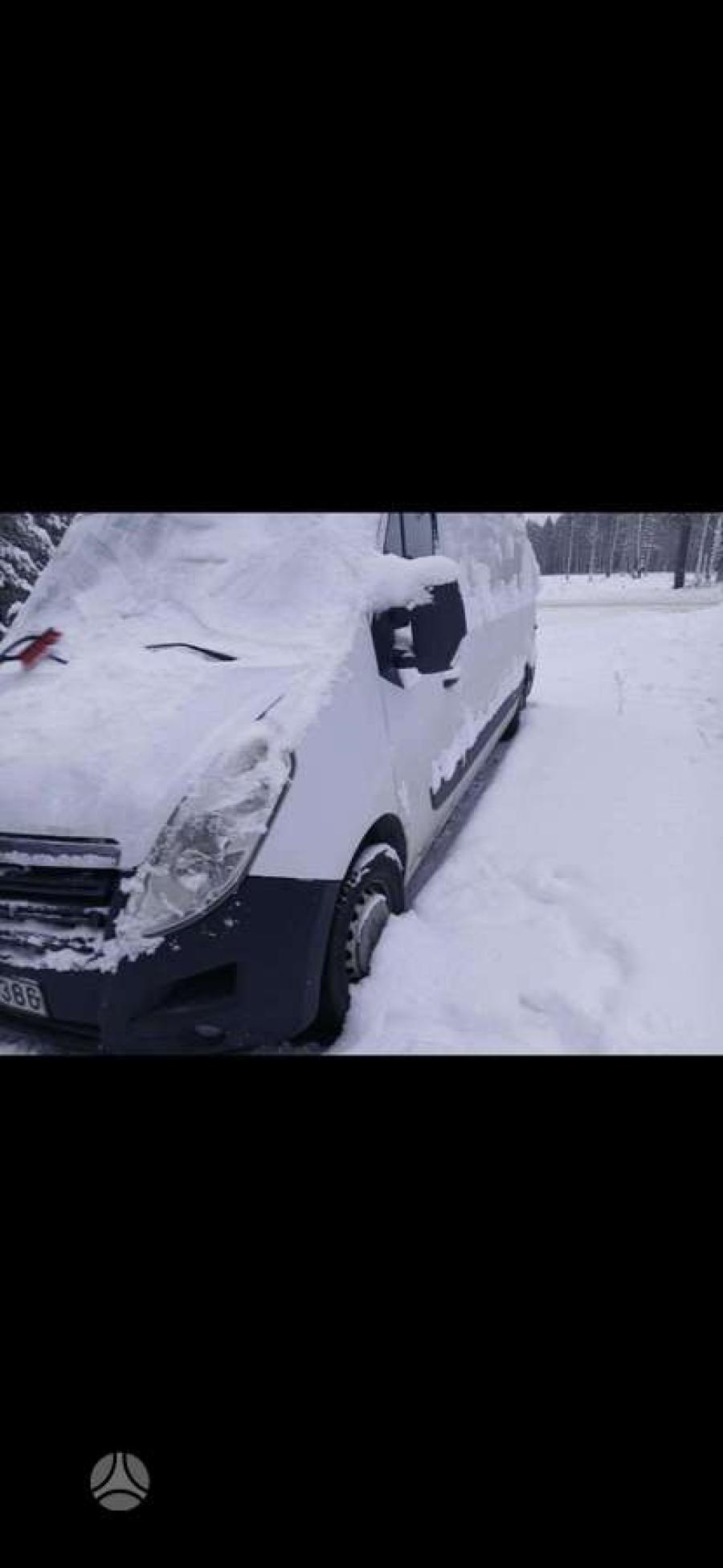 White Opel Movano 2014 in Vilnius, with an engine capacity of 2.30 L and mileage of 385 thousand km for 2200 €, photo 1 on AUTOMOTO.COM.LV