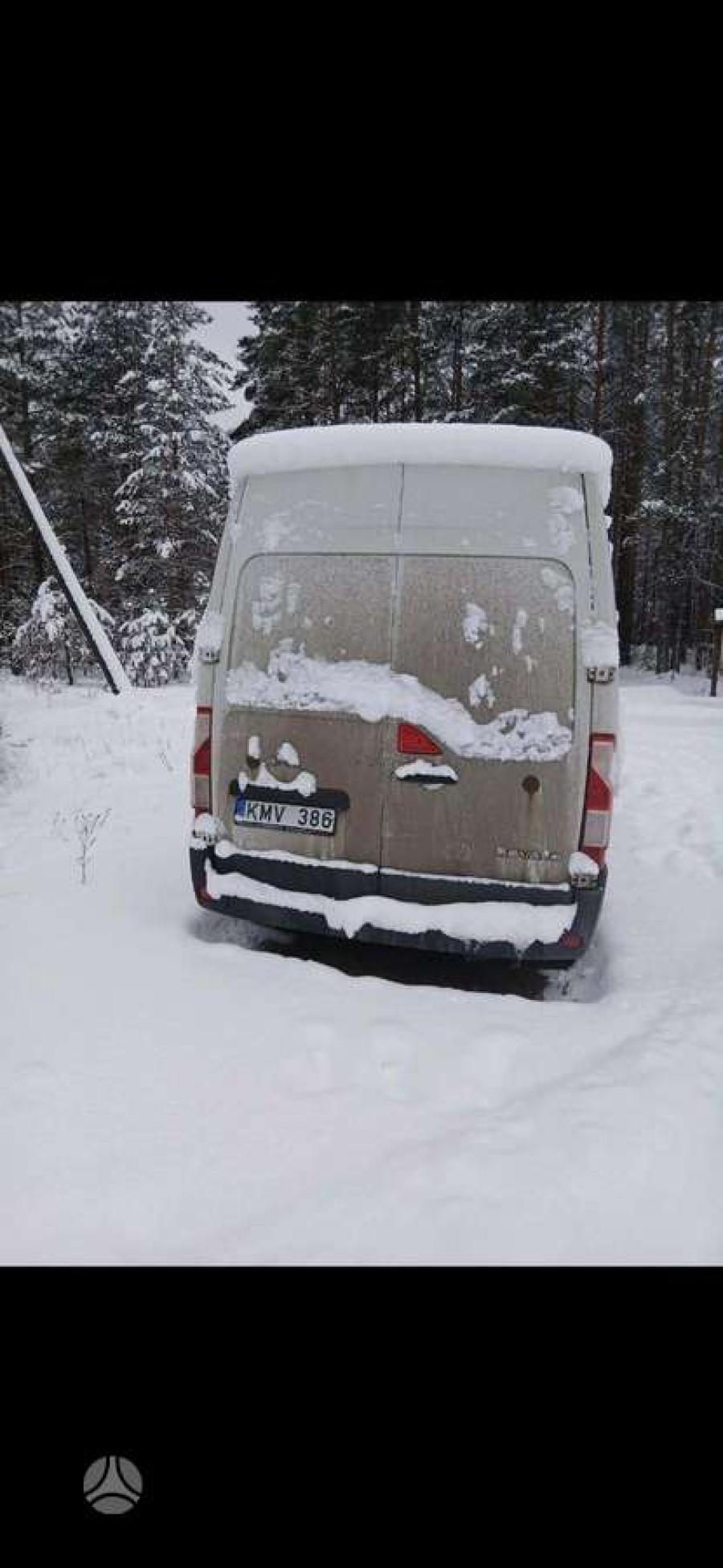 White Opel Movano 2014 in Vilnius, with an engine capacity of 2.30 L and mileage of 385 thousand km for 2200 €, photo 2 on AUTOMOTO.COM.LV
