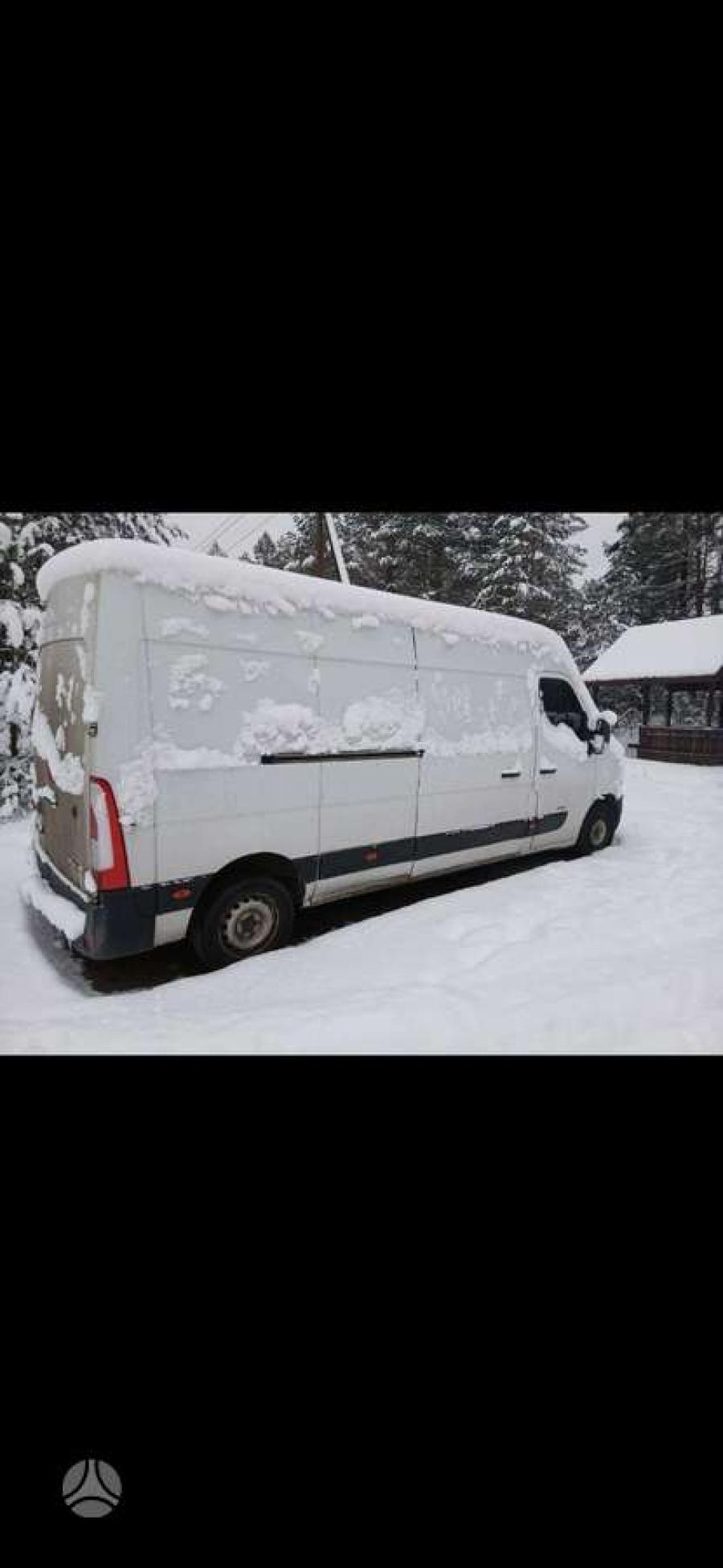 White Opel Movano 2014 in Vilnius, with an engine capacity of 2.30 L and mileage of 385 thousand km for 2200 €, photo 3 on AUTOMOTO.COM.LV