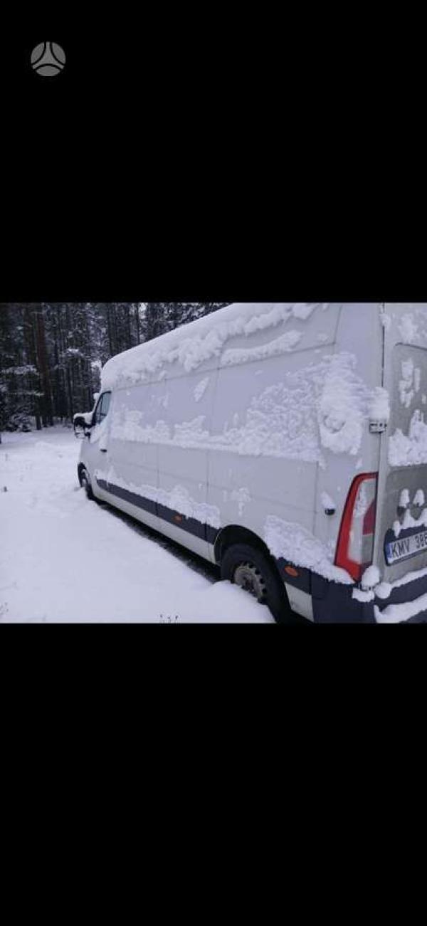White Opel Movano 2014 in Vilnius, with an engine capacity of 2.30 L and mileage of 385 thousand km for 2200 €, photo 5 on AUTOMOTO.COM.LV