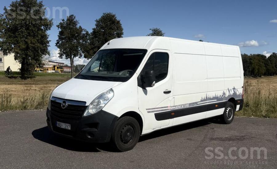 Balts Opel Movano 2015 Rīga, ar dzinēja tilpumu 2.30 L un nobraukumu 301 tūkst. km par 5050 €, foto 1 vietnē AUTOMOTO.COM.LV