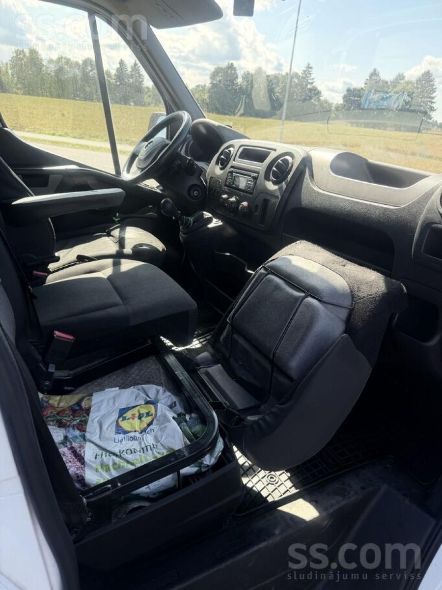 Balts Opel Movano 2015 Rīga, ar dzinēja tilpumu 2.30 L un nobraukumu 301 tūkst. km par 5050 €, foto 14 vietnē AUTOMOTO.COM.LV