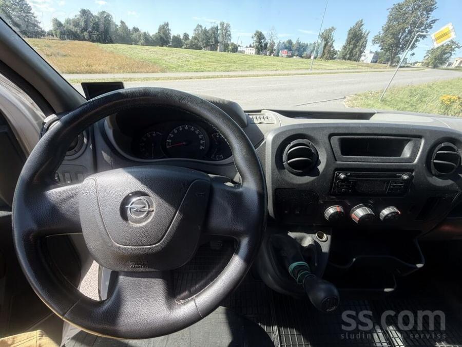 Balts Opel Movano 2015 Rīga, ar dzinēja tilpumu 2.30 L un nobraukumu 301 tūkst. km par 5050 €, foto 16 vietnē AUTOMOTO.COM.LV