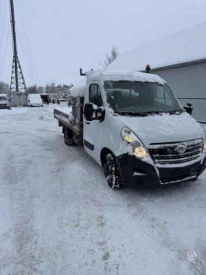 White Opel Movano 2016 in Taurage, with an engine capacity of 2.30 L and mileage of 205 thousand km for 6700 €, photo 2 on AUTOMOTO.COM.LV