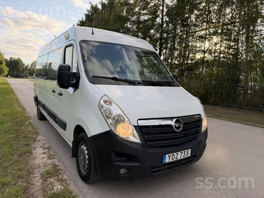 White Opel Movano 2016 in Jelgava, with an engine capacity of 2.30 L and mileage of 299 thousand km for 14500 €, photo 3 on AUTOMOTO.COM.LV
