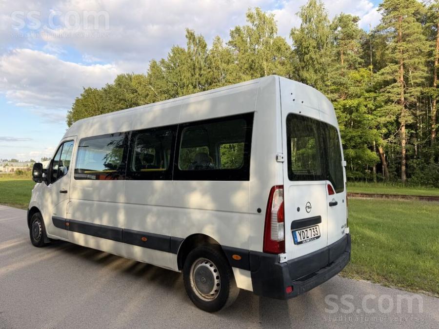 White Opel Movano 2016 in Jelgava, with an engine capacity of 2.30 L and mileage of 299 thousand km for 14500 €, photo 7 on AUTOMOTO.COM.LV