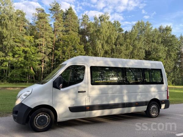 White Opel Movano 2016 in Jelgava, with an engine capacity of 2.30 L and mileage of 299 thousand km for 14500 €, photo 7 on AUTOMOTO.COM.LV