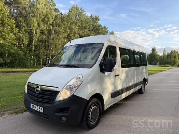 White Opel Movano 2016 in Jelgava, with an engine capacity of 2.30 L and mileage of 299 thousand km for 14500 €, photo 8 on AUTOMOTO.COM.LV