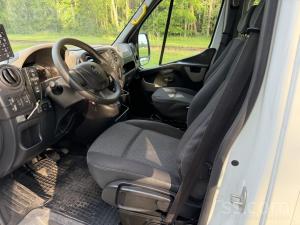 White Opel Movano 2016 in Jelgava, with an engine capacity of 2.30 L and mileage of 299 thousand km for 14500 €, photo 10 on AUTOMOTO.COM.LV