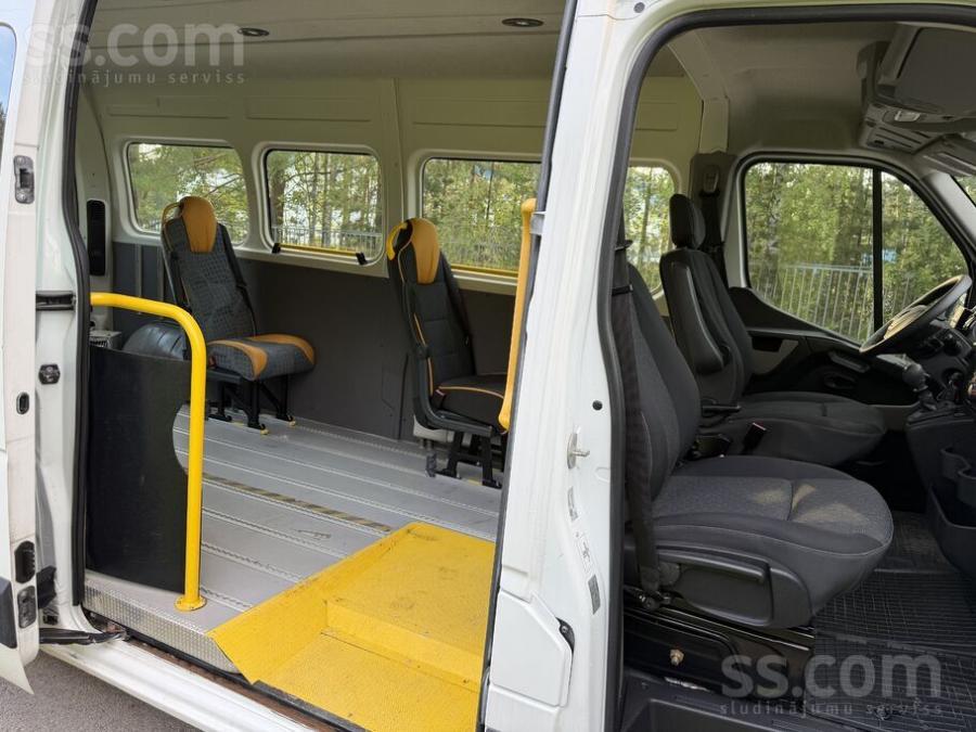 White Opel Movano 2016 in Jelgava, with an engine capacity of 2.30 L and mileage of 299 thousand km for 14500 €, photo 13 on AUTOMOTO.COM.LV