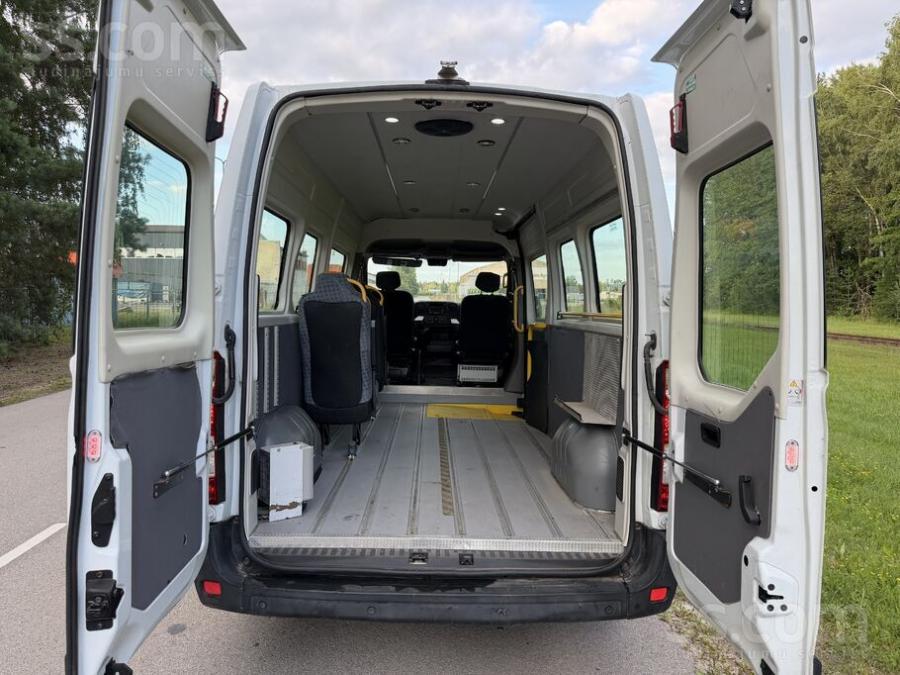 White Opel Movano 2016 in Jelgava, with an engine capacity of 2.30 L and mileage of 299 thousand km for 14500 €, photo 19 on AUTOMOTO.COM.LV