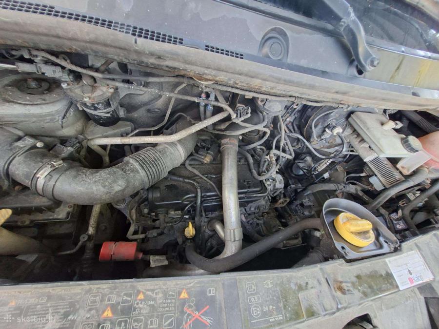 Balts Opel Movano 2017 Šauļi, ar dzinēja tilpumu 2.30 L un nobraukumu 465 tūkst. km par 5650 €, foto 9 vietnē AUTOMOTO.COM.LV