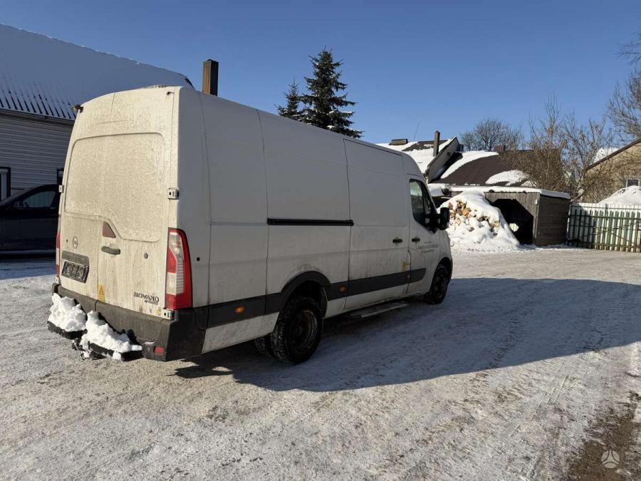 Balts Opel Movano 2018 Tauragė, ar dzinēja tilpumu 2.30 L un nobraukumu 204 tūkst. km par 7400 €, foto 4 vietnē AUTOMOTO.COM.LV
