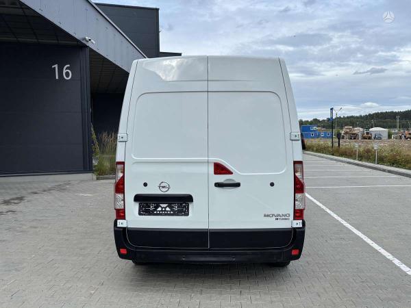 White Opel Movano 2018 in Vilnius, with an engine capacity of 2.30 L and mileage of 173 thousand km for 11700 €, photo 4 on AUTOMOTO.COM.LV