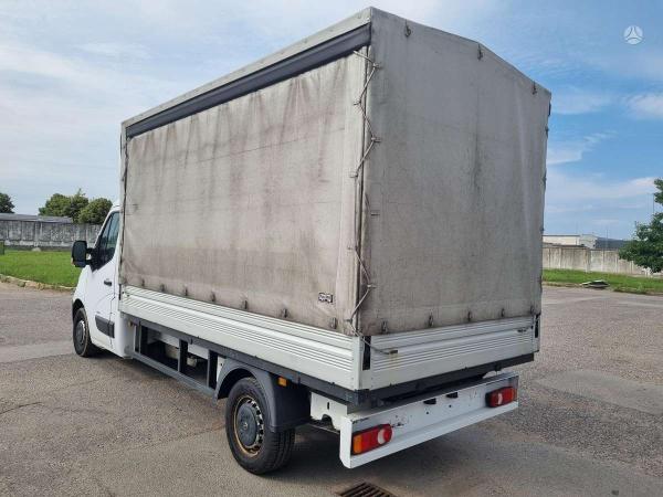 White Opel Movano 2018 in Siauliai, with an engine capacity of 2.30 L and mileage of 434 thousand km for 9800 €, photo 7 on AUTOMOTO.COM.LV