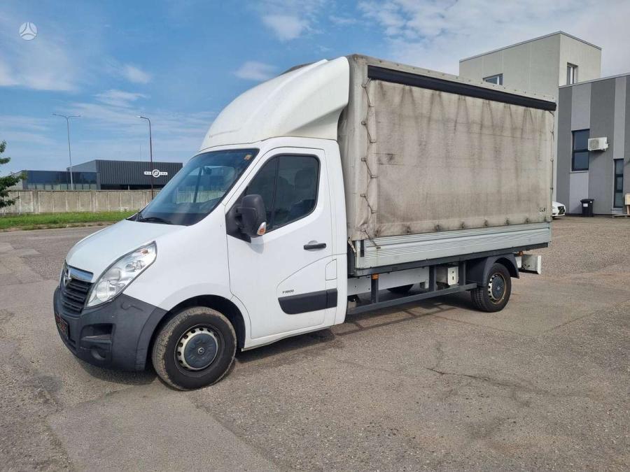 White Opel Movano 2018 in Siauliai, with an engine capacity of 2.30 L and mileage of 434 thousand km for 9800 €, photo 11 on AUTOMOTO.COM.LV