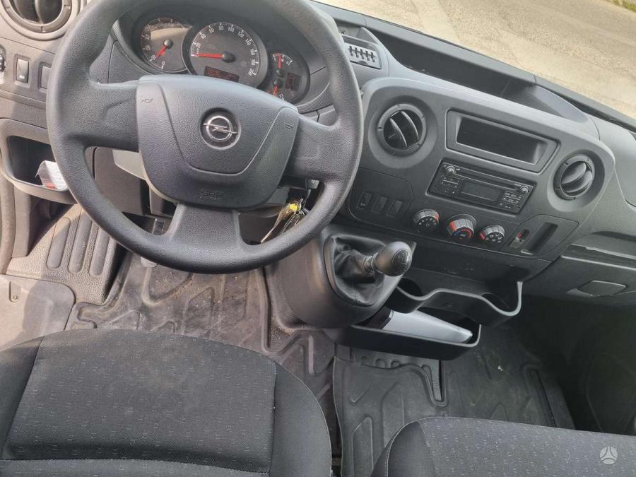 White Opel Movano 2018 in Siauliai, with an engine capacity of 2.30 L and mileage of 434 thousand km for 9800 €, photo 20 on AUTOMOTO.COM.LV
