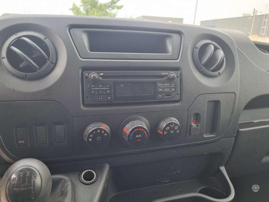 White Opel Movano 2018 in Siauliai, with an engine capacity of 2.30 L and mileage of 434 thousand km for 9800 €, photo 22 on AUTOMOTO.COM.LV