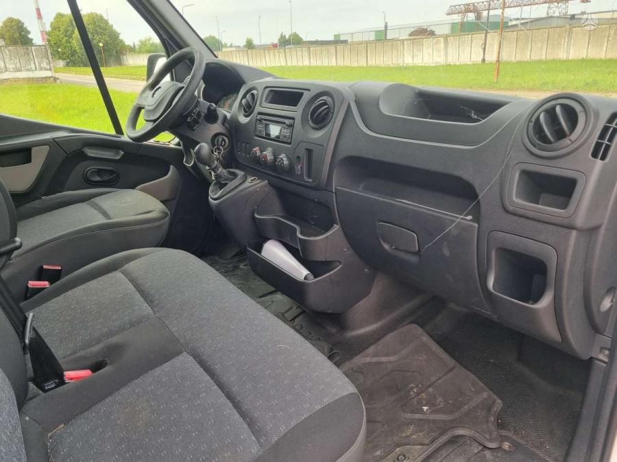 White Opel Movano 2018 in Siauliai, with an engine capacity of 2.30 L and mileage of 434 thousand km for 9800 €, photo 23 on AUTOMOTO.COM.LV