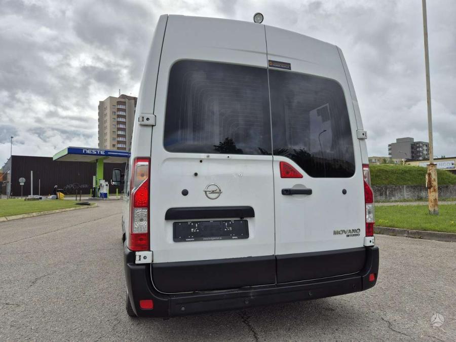 White Opel Movano 2018 in Panevezys, with an engine capacity of 2.30 L and mileage of 451 thousand km for 7600 €, photo 11 on AUTOMOTO.COM.LV