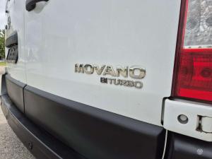 White Opel Movano 2018 in Panevezys, with an engine capacity of 2.30 L and mileage of 451 thousand km for 7600 €, photo 13 on AUTOMOTO.COM.LV