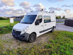 Белый Опель Movano 2019 в Клайпеда, объемом двигателя 2.30 л и пробегом 299 тыс. км за 5500 €, фото  на AUTOMOTO.COM.LV