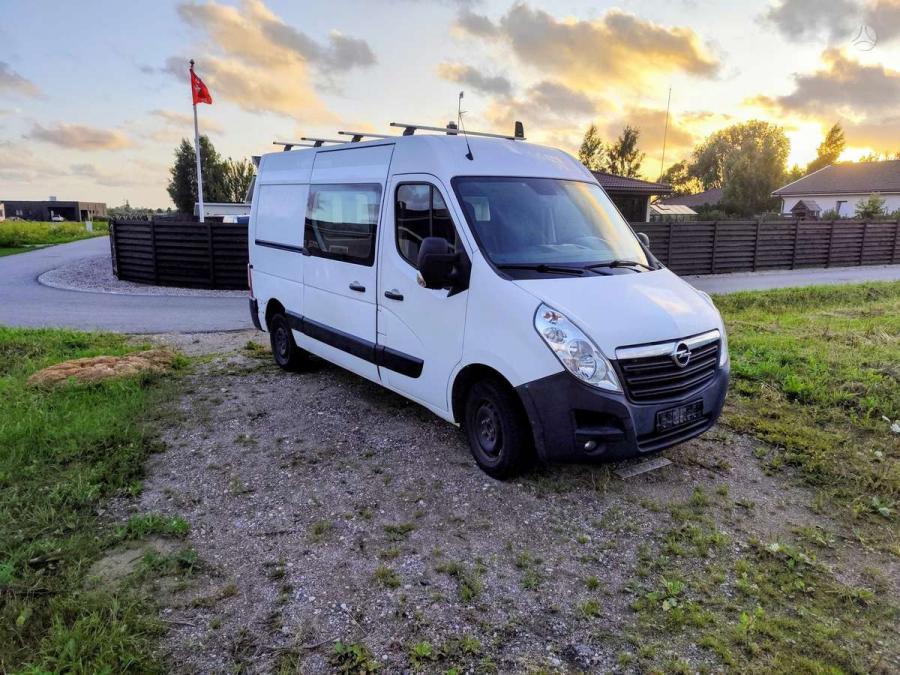 Белый Опель Movano 2019 в Клайпеда, объемом двигателя 2.30 л и пробегом 299 тыс. км за 5500 €, фото 7 на AUTOMOTO.COM.LV
