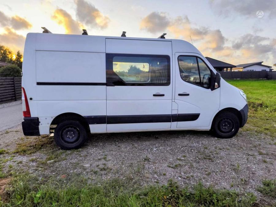 Белый Опель Movano 2019 в Клайпеда, объемом двигателя 2.30 л и пробегом 299 тыс. км за 5500 €, фото 8 на AUTOMOTO.COM.LV