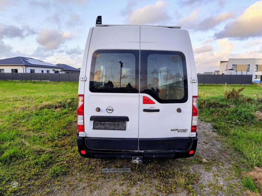 Белый Опель Movano 2019 в Клайпеда, объемом двигателя 2.30 л и пробегом 299 тыс. км за 5500 €, фото 12 на AUTOMOTO.COM.LV