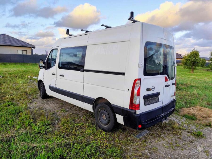Белый Опель Movano 2019 в Клайпеда, объемом двигателя 2.30 л и пробегом 299 тыс. км за 5500 €, фото 14 на AUTOMOTO.COM.LV