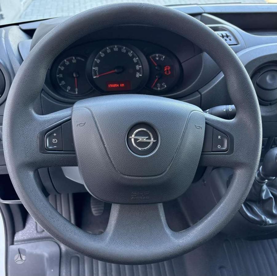 Balts Opel Movano 2019 Kauņa, ar dzinēja tilpumu 2.30 L un nobraukumu 150 tūkst. km par 10999 €, foto 17 vietnē AUTOMOTO.COM.LV