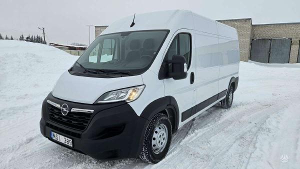Белый Опель Movano 2022 в Тельшяй, объемом двигателя 2.20 л и пробегом 93 тыс. км за 17182 €, фото 1 на AUTOMOTO.COM.LV